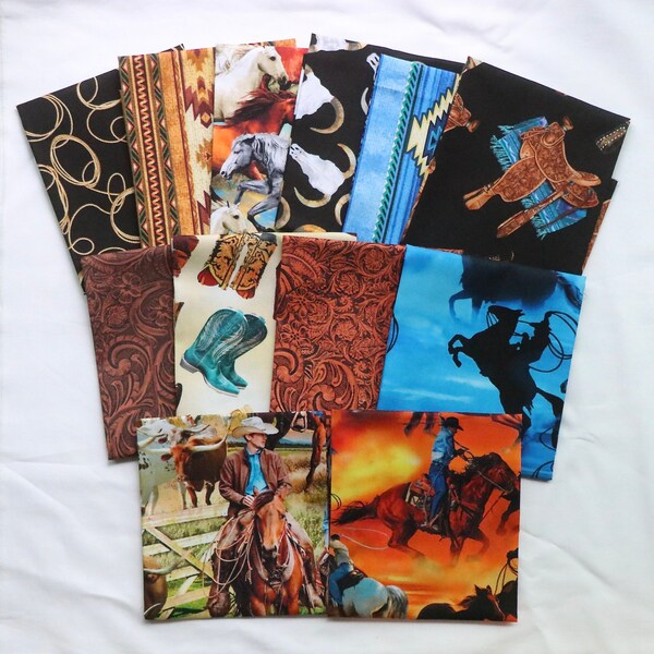 Western Themed Fabric - Etsy