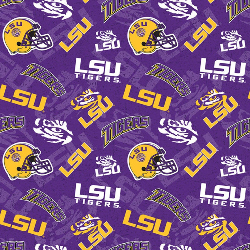 Lsu Fabric - Etsy
