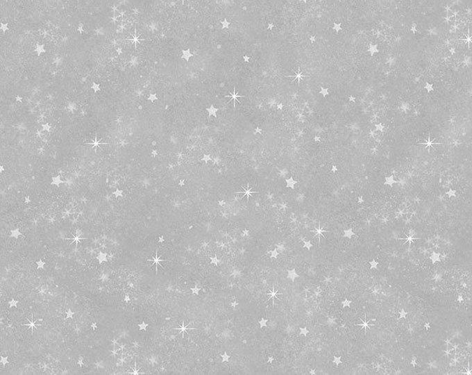 Light Gray Shooting Star Space Fabric, by FIGO Fabrics northcott - Etsy