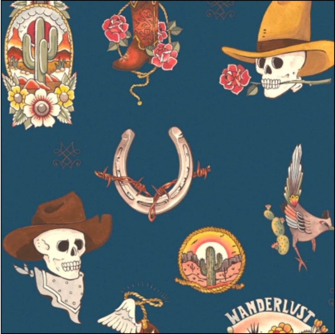 Forever Western - #9059C - by Alexander Henry - 100% Cotton Woven ...