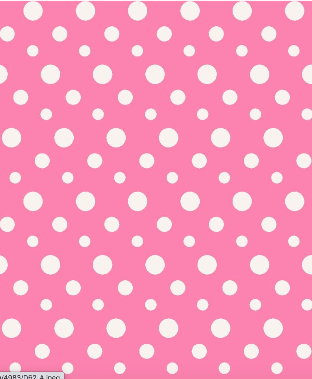 Maisie's Garden - #D62-A Pink - Sweet Dots - by Freckle & Lollie - 100% ...