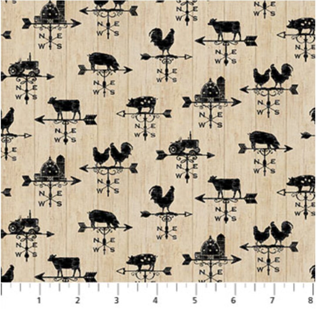 Homegrown Happiness - Weathervane - Pattern # 24364-12 - Beige - by ...