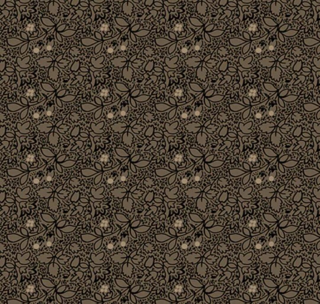 Circa - Onyx, Lace - #54349-12 Chocolate - Windham Fabrics - 100% ...