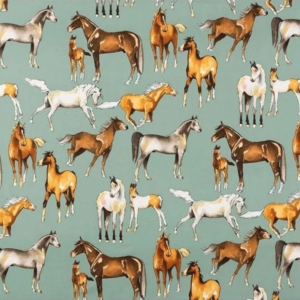 Horse Fabric - Etsy
