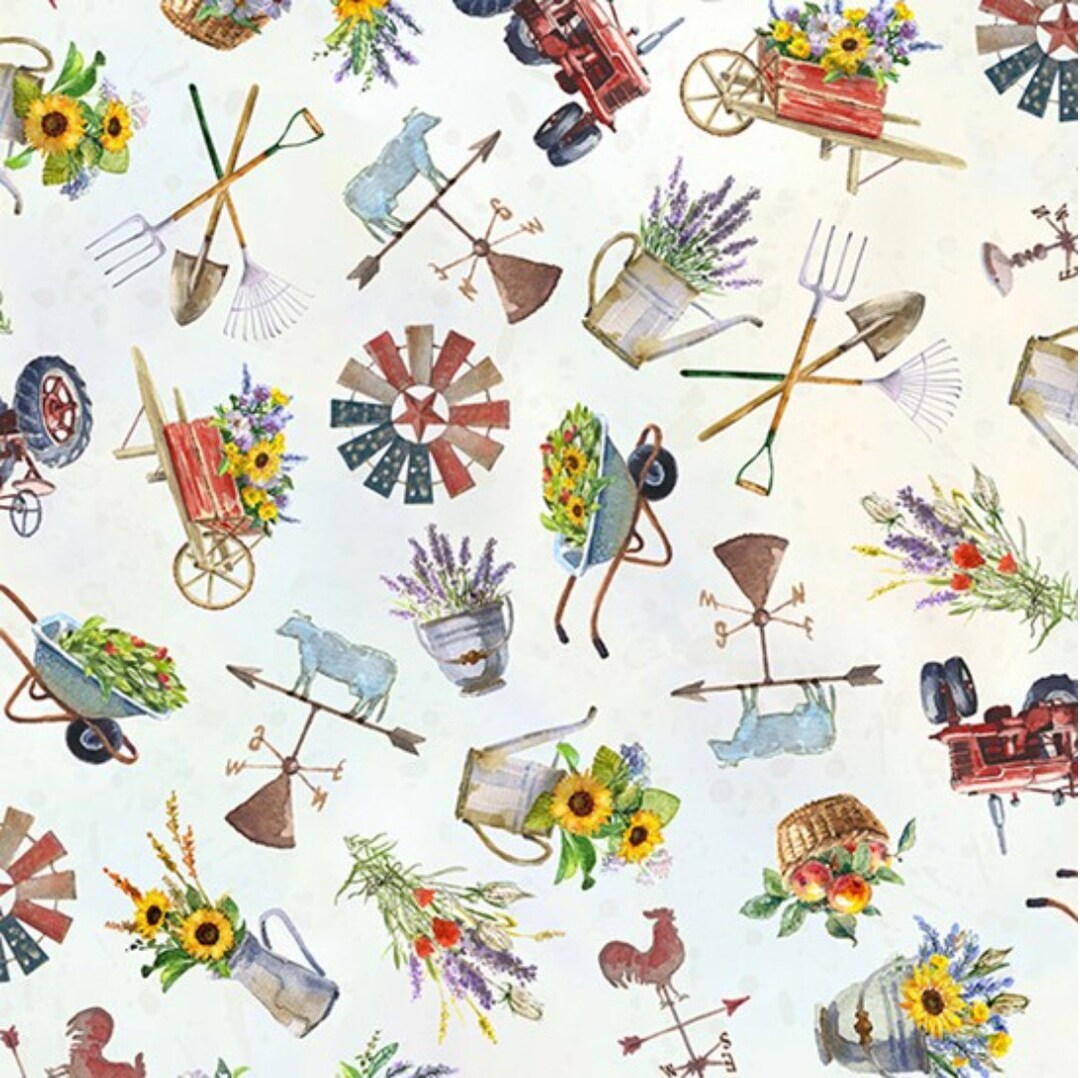 Homestead Memories - #t4970-727-garden - by Hoffman - Tossed Gardening ...