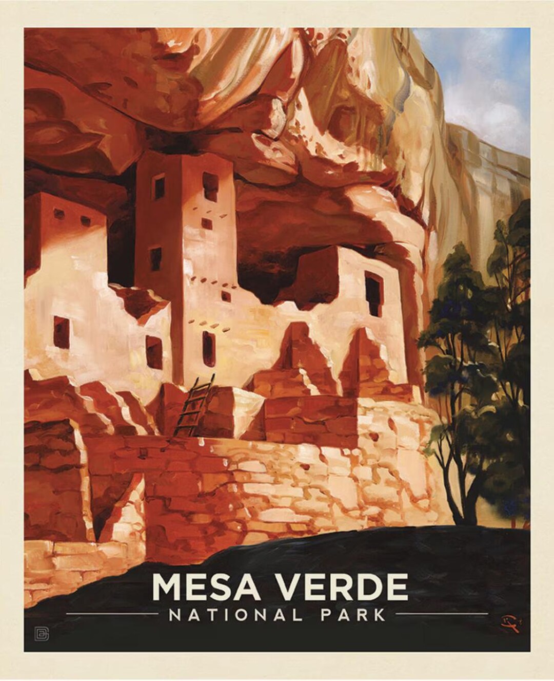 National Parks Poster Panel Mesa Verde by Riley Blake - #SKU: PD18110 ...