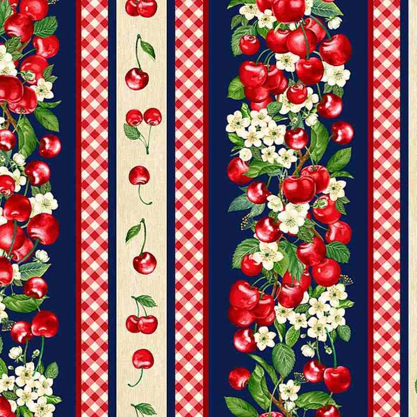 Cherry Fabric - Etsy