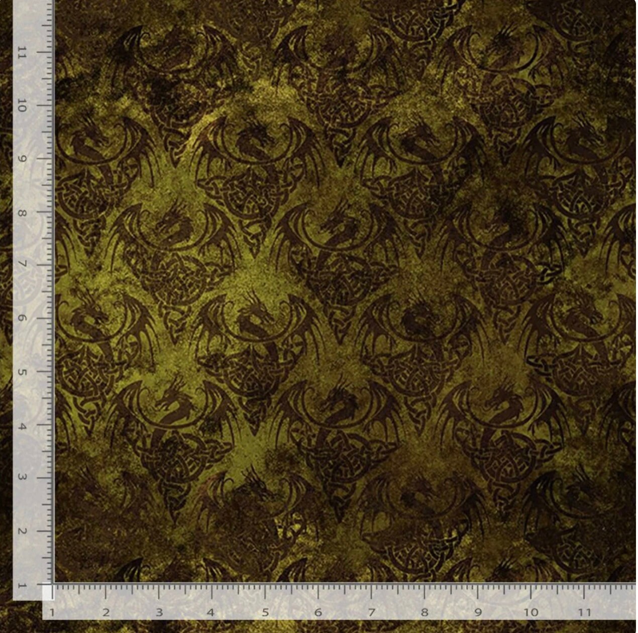 Dragon's Lair - 8 Fat Quarters - by Timeless Treasures - 100% Cotton ...