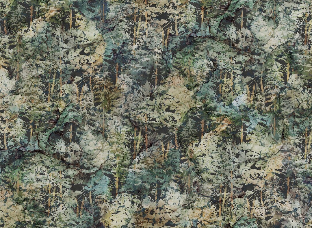 Lone Wolf - Trees - Pattern #DP27185-66 - by Northcott - 100% Cotton ...