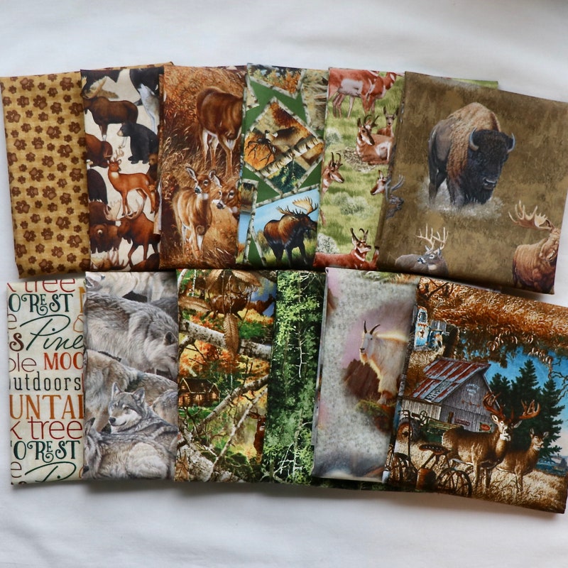 Hunting Fabric - Etsy