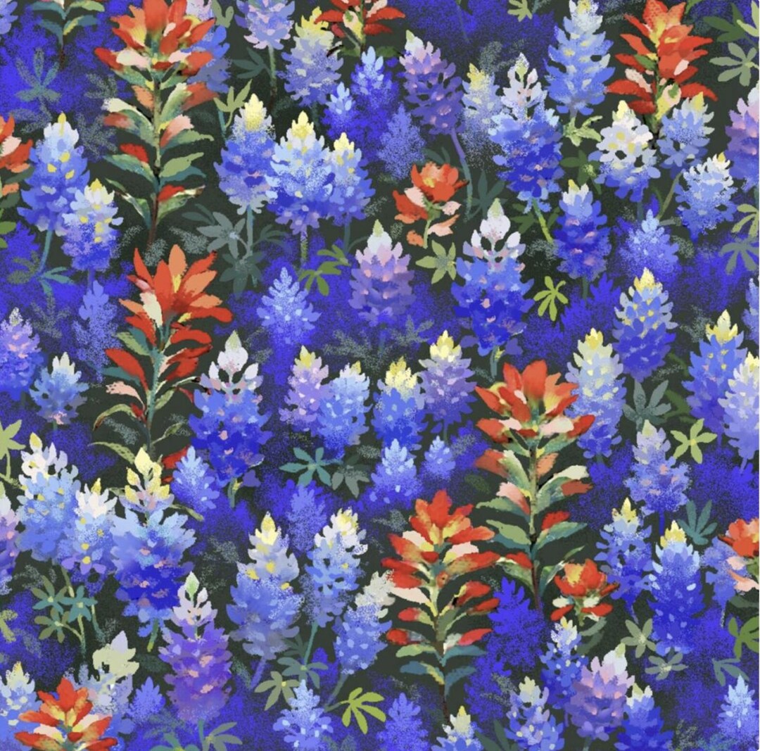 CUSTOM BOXER SHORTS, Made to Order, Texas Bluebonnets and Indian ...