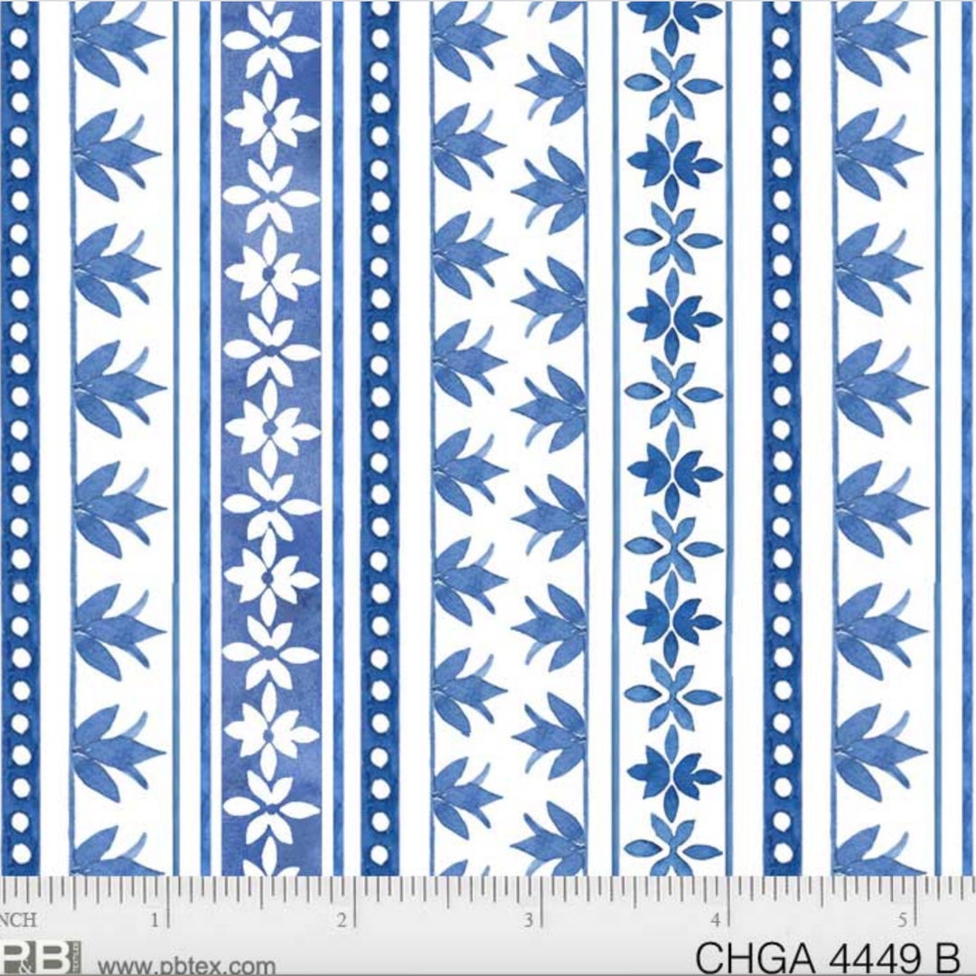 CHINOISERIE GARDEN - Small Stripe - Pattern # CHGA 4449 B - by P & B ...
