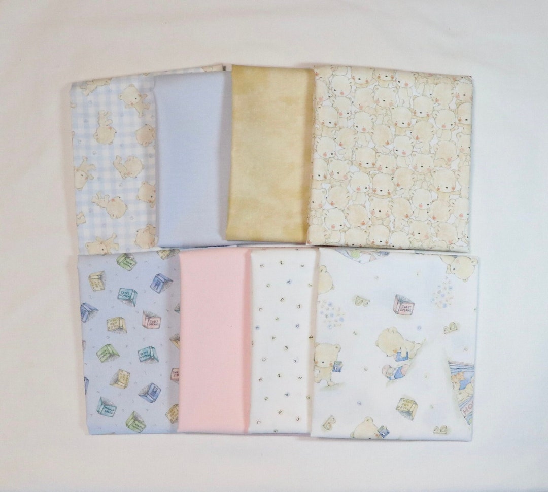 Bedtime Stories - 8 Fat Quarters - by Timeless Treasures - 100% Cotton ...
