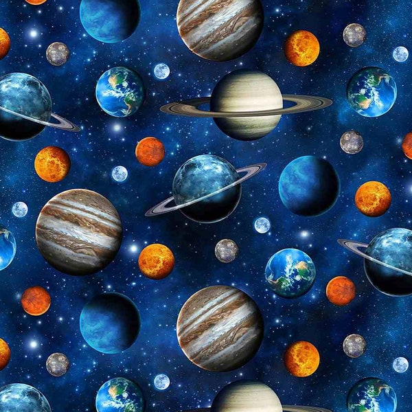 Space Fabric - Etsy