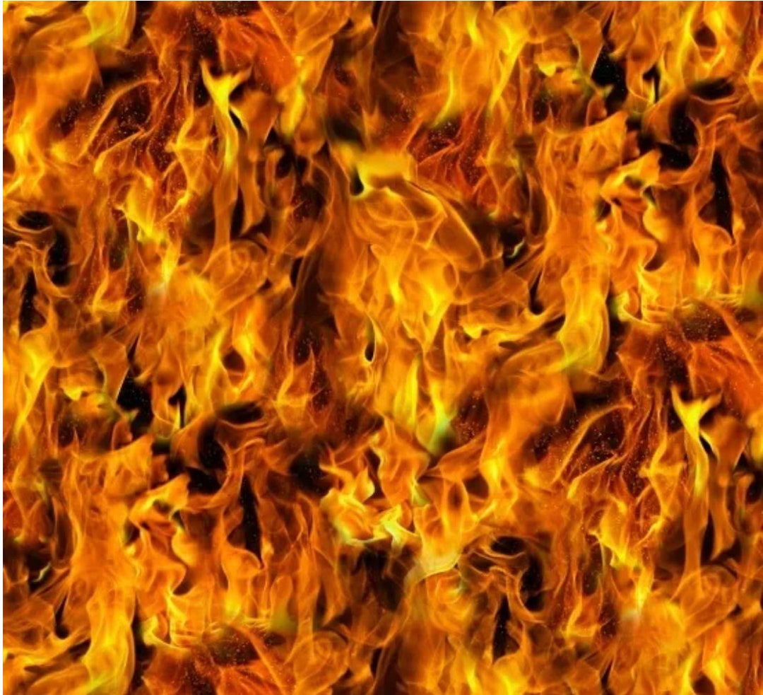 Remnant 30 Inches - Under Fire - by Elizabeth's Studio - Flames on ...