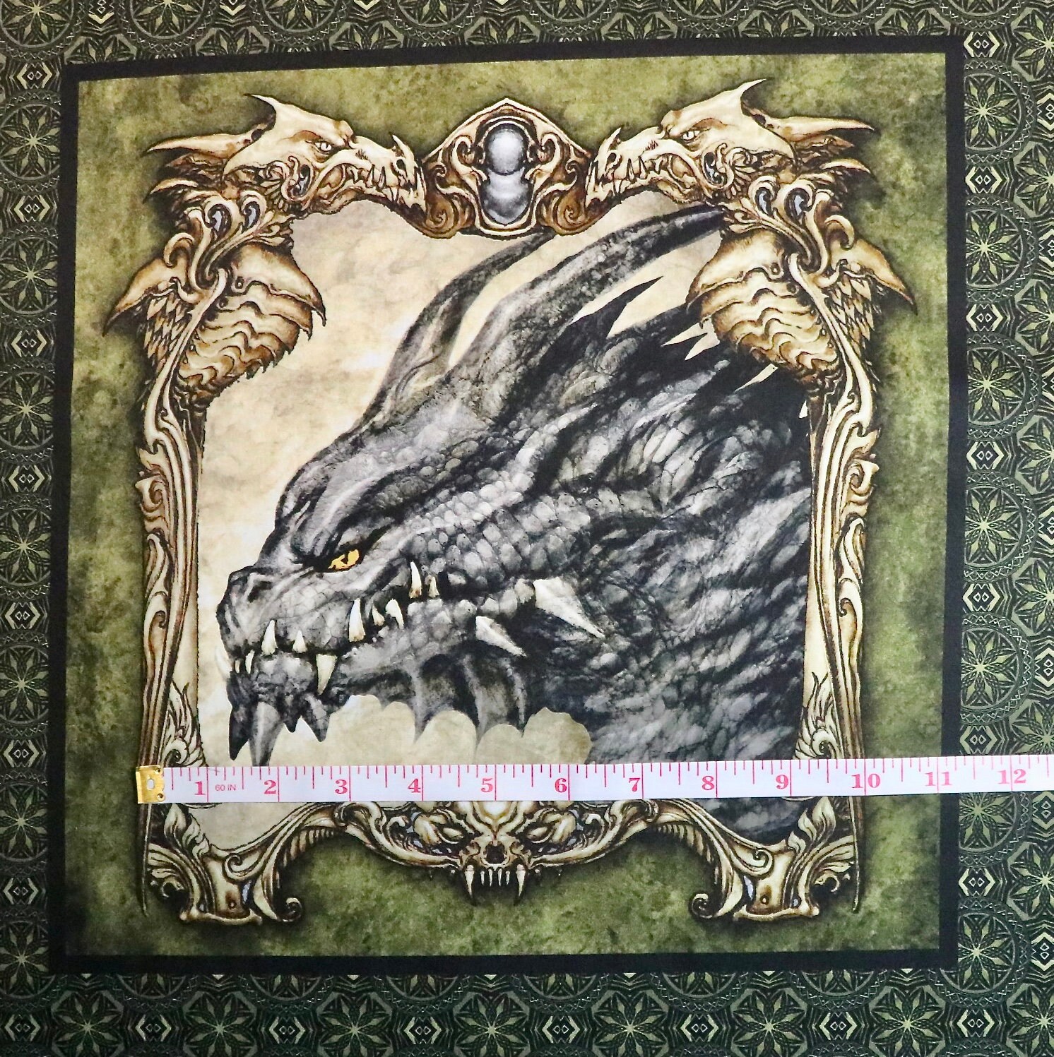 Dragons - the Ancients - in the Beginning Fabrics - #11DRG-1 - Medieval ...