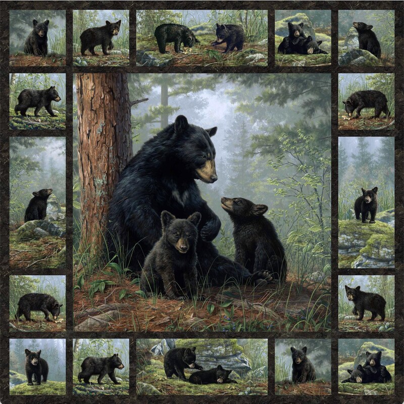 Black Bear - Etsy