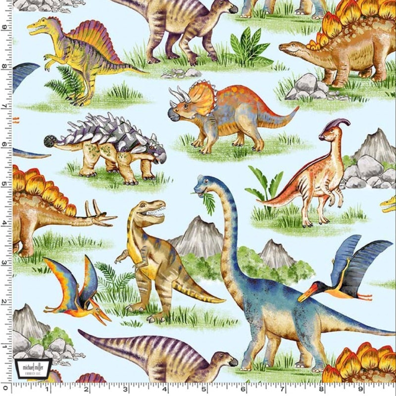 Dinosaur Fabric - Etsy