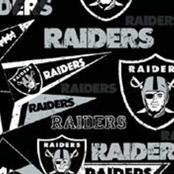 Raiders Fabric - Etsy