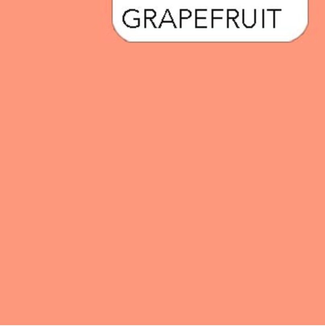 Northcott Colorworks Premium Solid # 9000-563 - Grapefruit - 100% ...