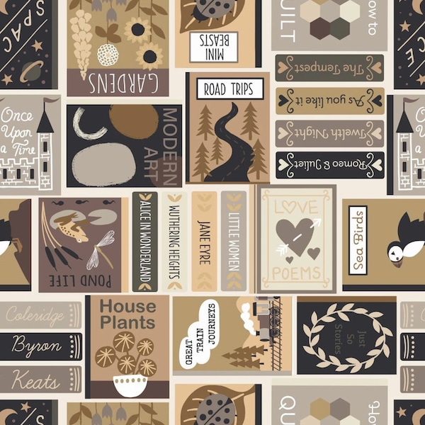 Book Fabric - Etsy