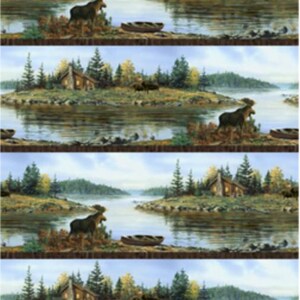 Northwood Naturescapes - Repeating Border Stripe - #DP27542-78 - by ...