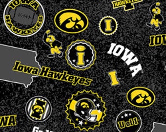 NCAA IOWA STATE Cyclones Patchwork 100% Cotton Fabric Material - Etsy