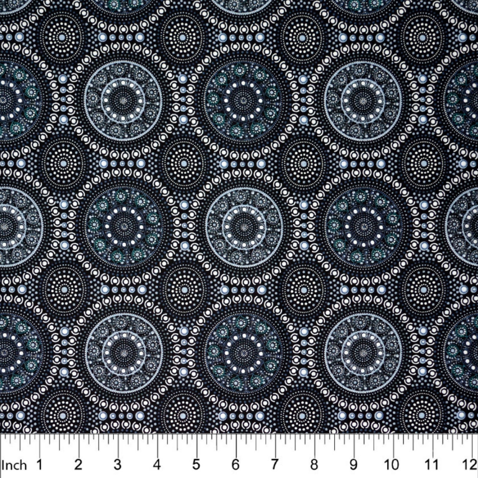 Bush Berry Ash by M & S Textiles Australia Aboriginal | Etsy