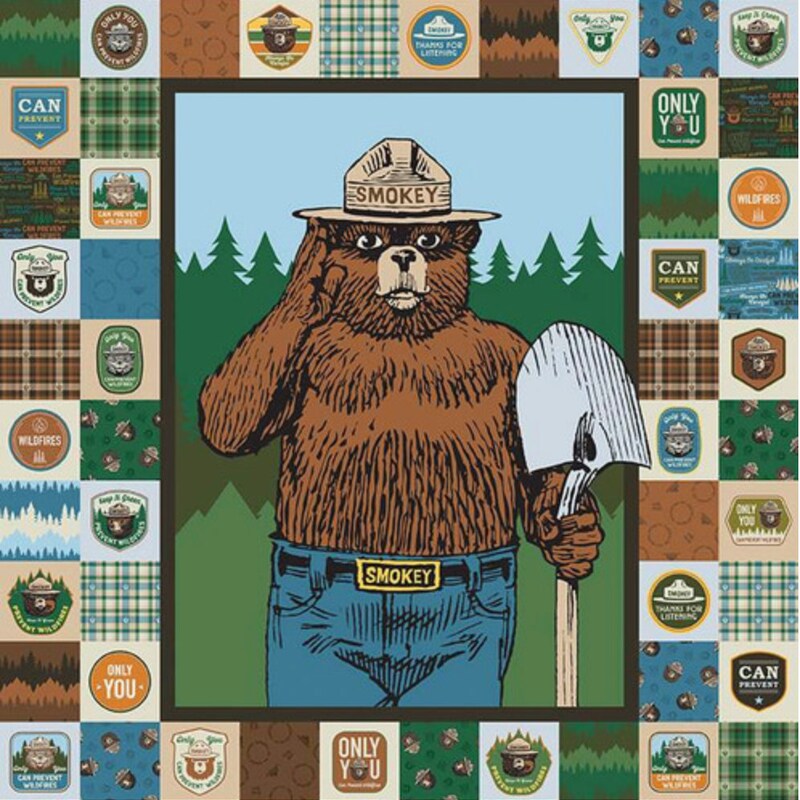 Smokey the Bear - Etsy