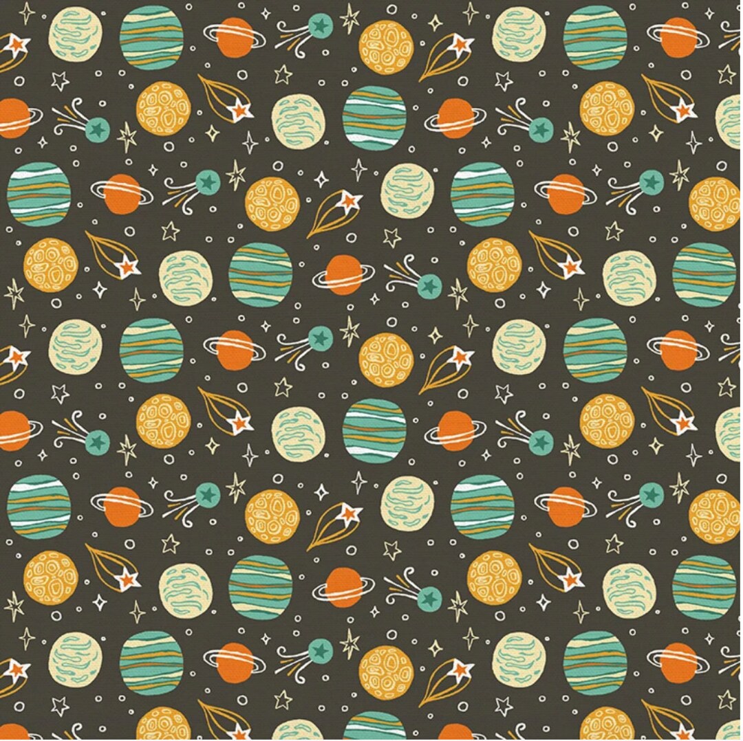 Space Monkey - Planets - Outer Space - Pattern # 120-21596 - by ...