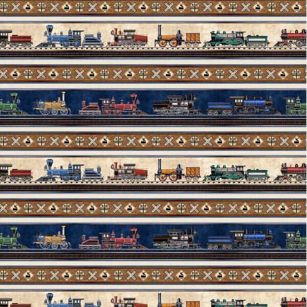 Train Fabric - Etsy