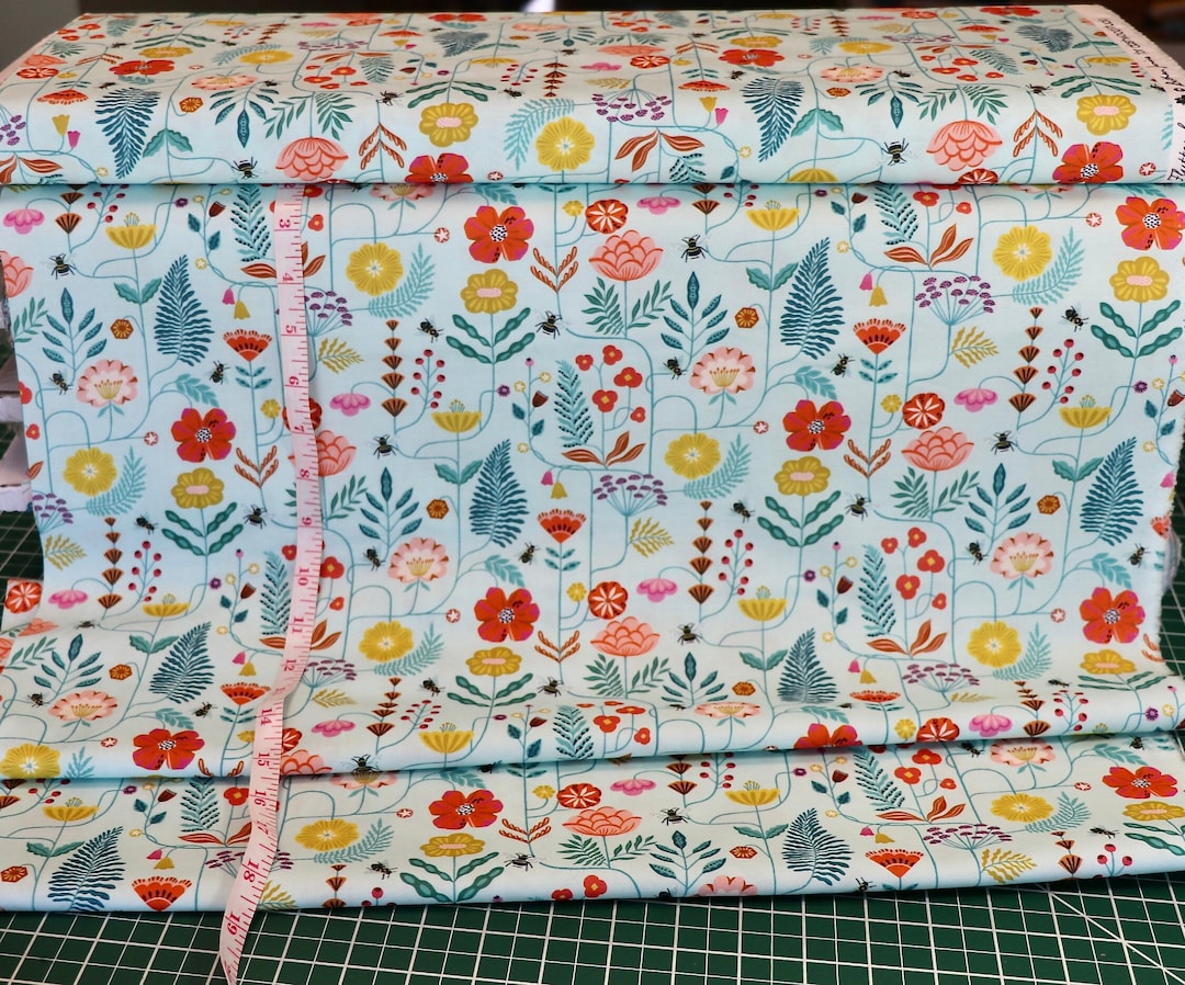 Flutter by - Butterfly Floral on Mint - #FLUT 2081 - by Dashwood Studio ...