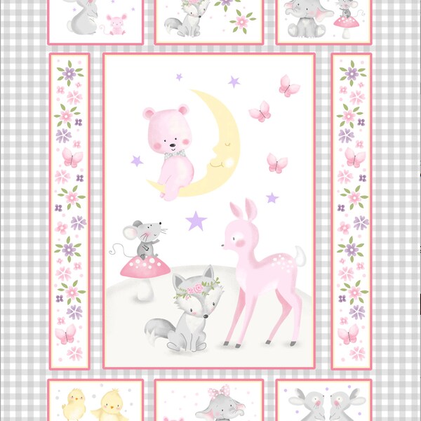 Baby Quilt Panel - Etsy