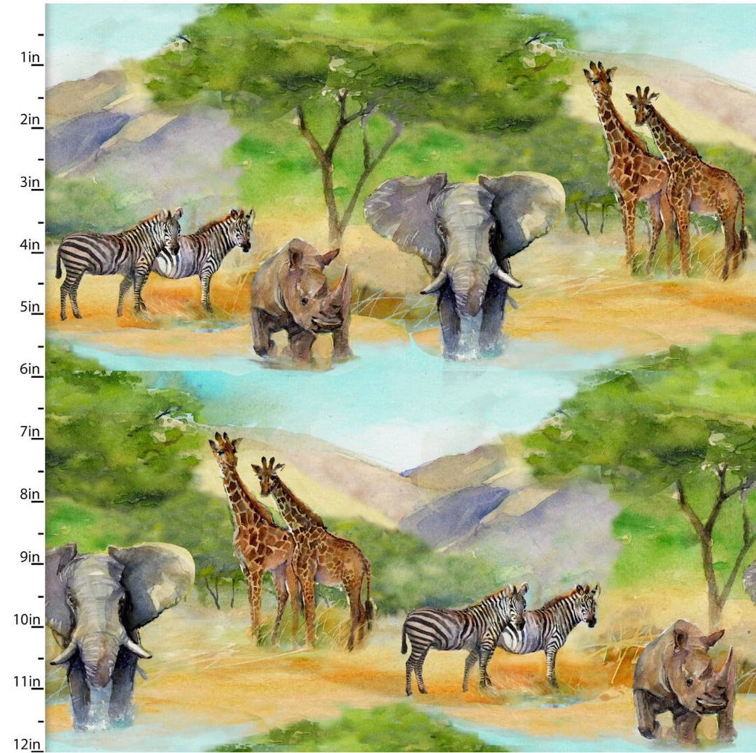 Into the Wild - Animal Trek - African Wildlife - by 3 Wishes - 100% ...