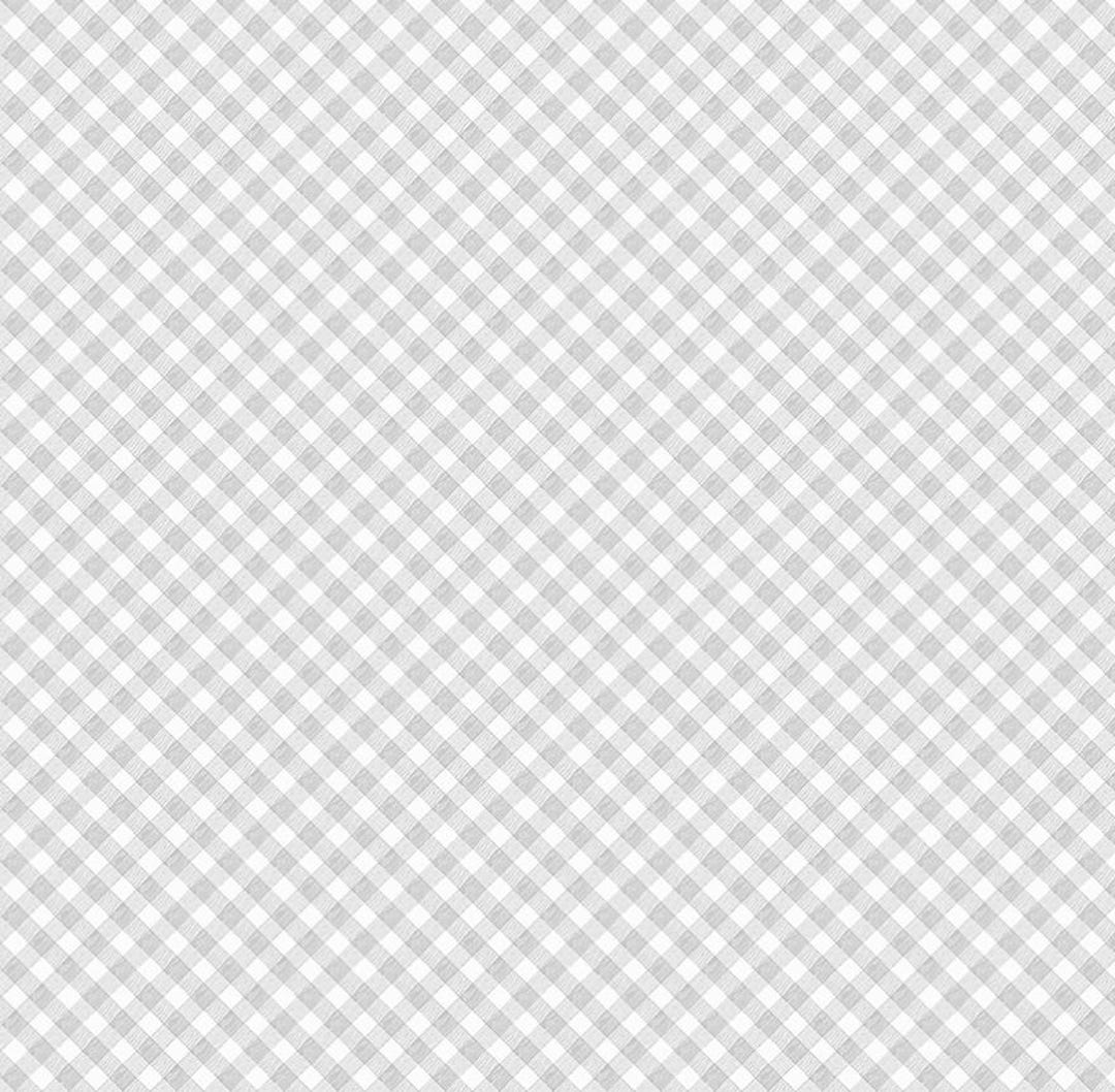 Audrey Diagonal Plaid - # Y4310-5 Light Gray - by Clothworks - 100% ...