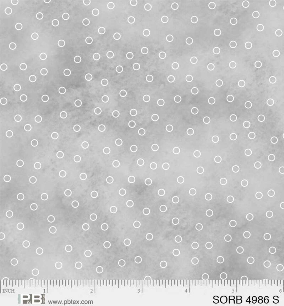 Sorbet - Pattern #SORB 4986 S - Mini Bubbles by P & B Textiles - 100% ...