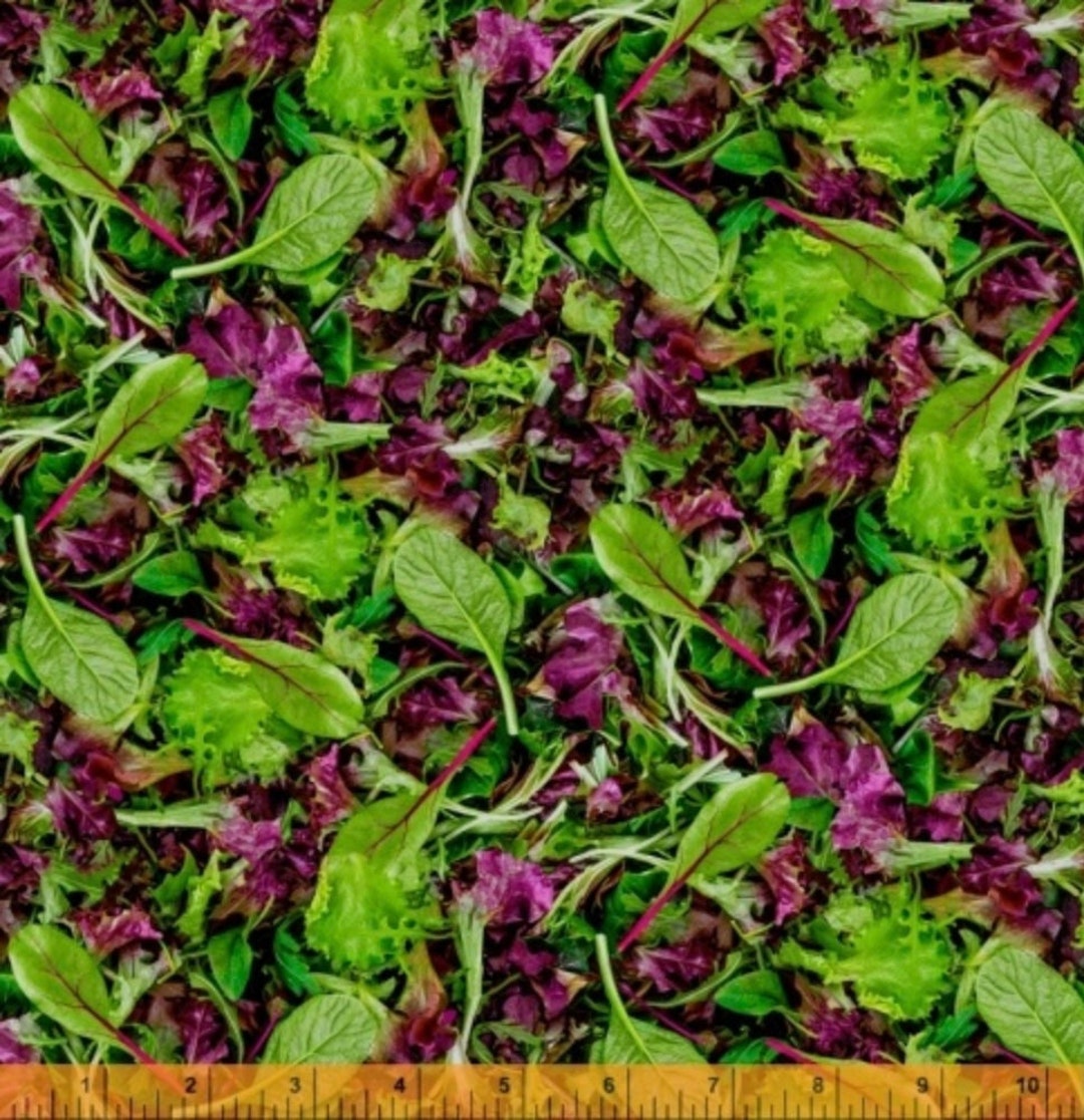 A La Carte - Green and Purple Lettuce - Pattern #51904D-X - Windham ...