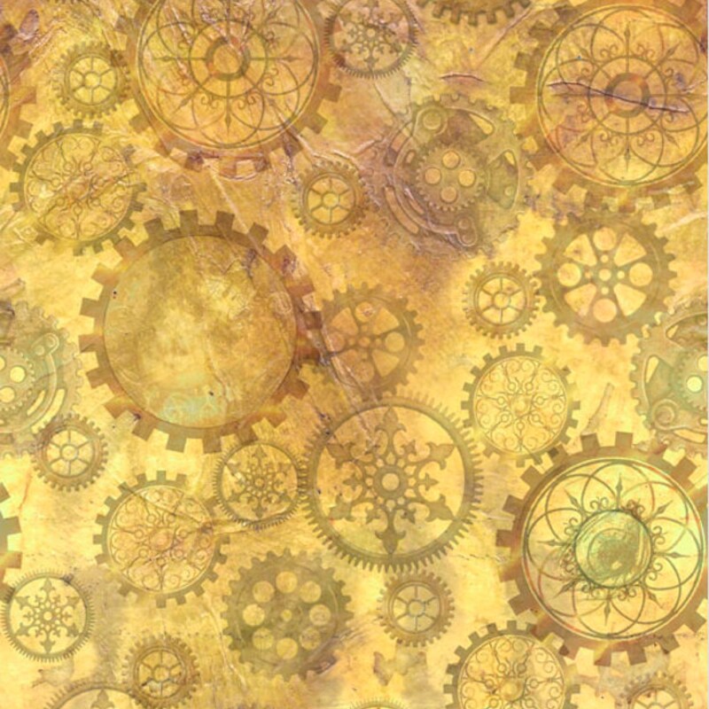 Steampunk Fabric - Etsy