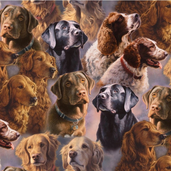 Dog Fabric - Etsy