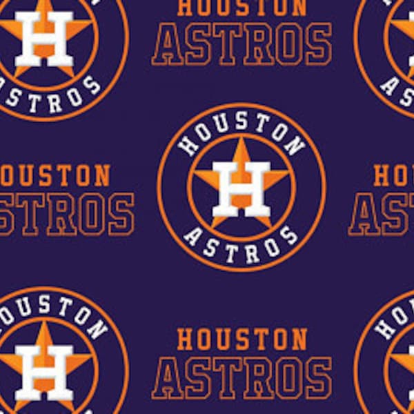 Houston Astros Fabric - Etsy