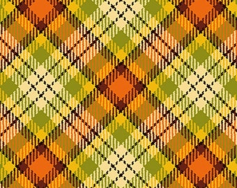 Autumn Splendor Gold Fabric - Etsy