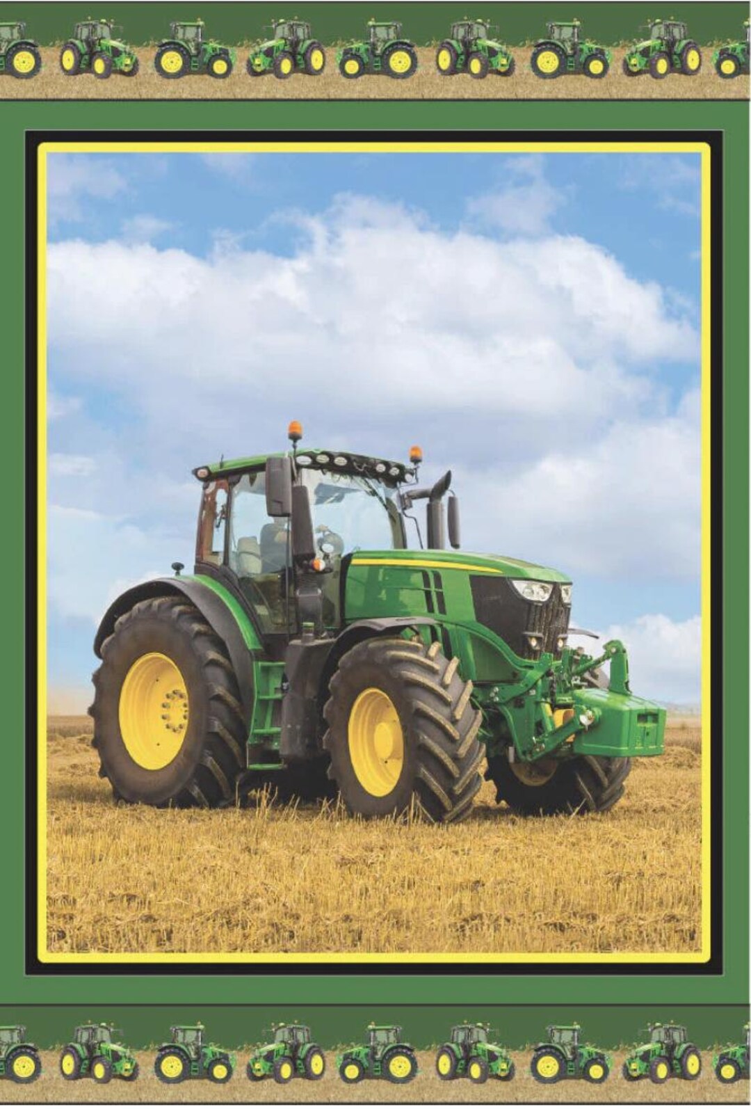 Farm Machines II - 30" X 44" PANEL - by Quiltex - #1093A - 100% Cotton ...