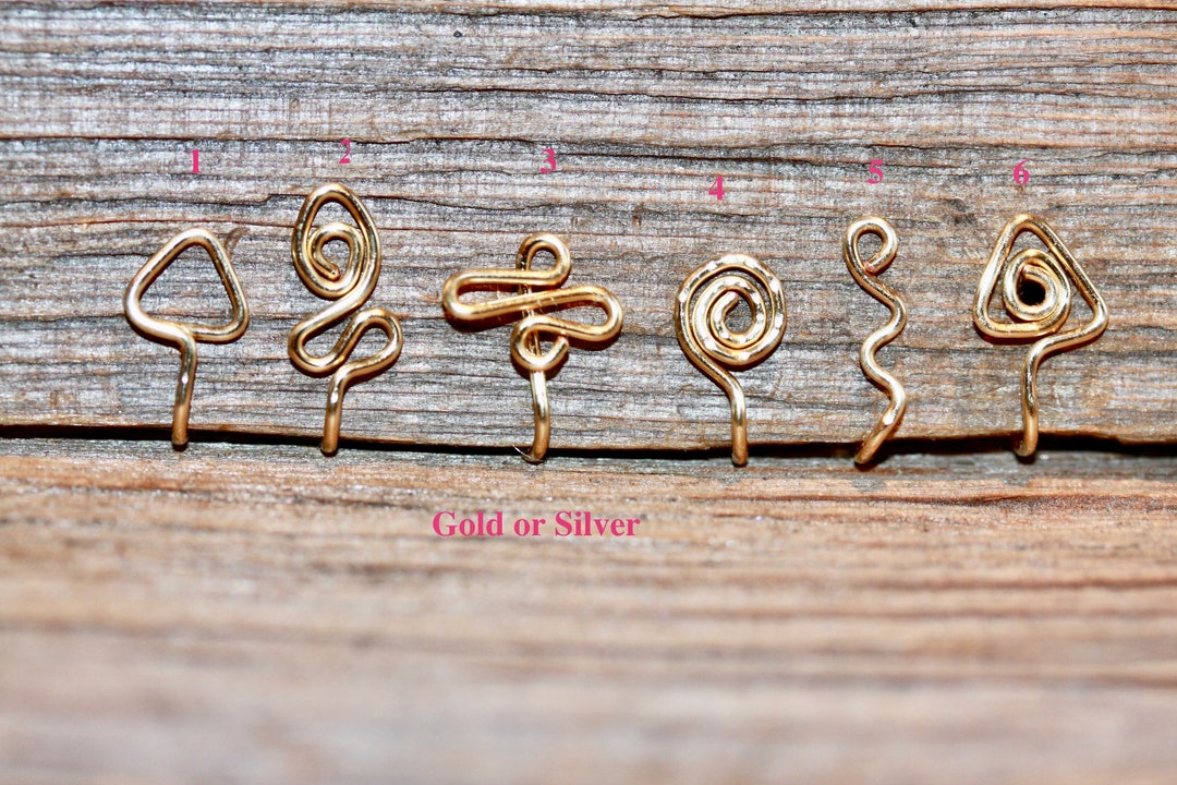Nose Cuff Set, Fake Nose Ring, No Piercing Nose Jewelry, Nose Ring ...