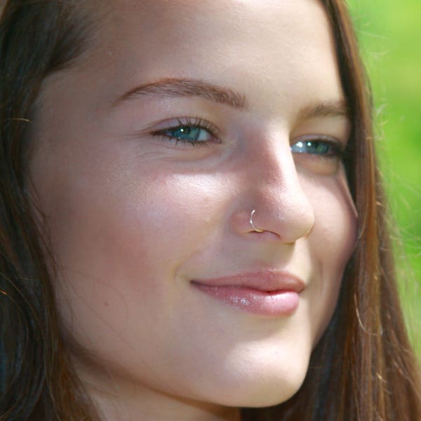 Delicate Nose Ring - Etsy