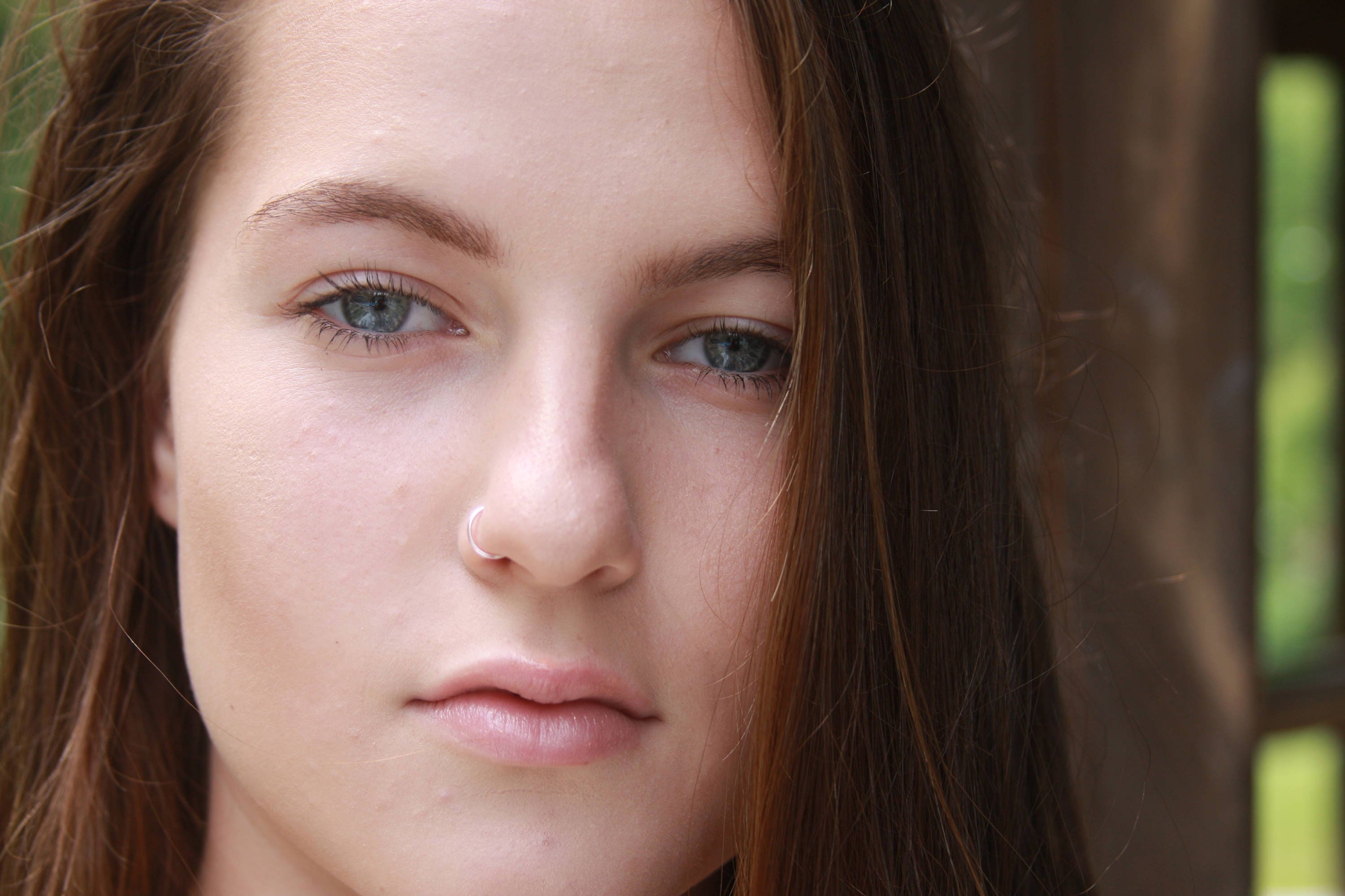 Fake Nose Ring Pink Clip on Nose Ring Faux Nose Ring | Etsy