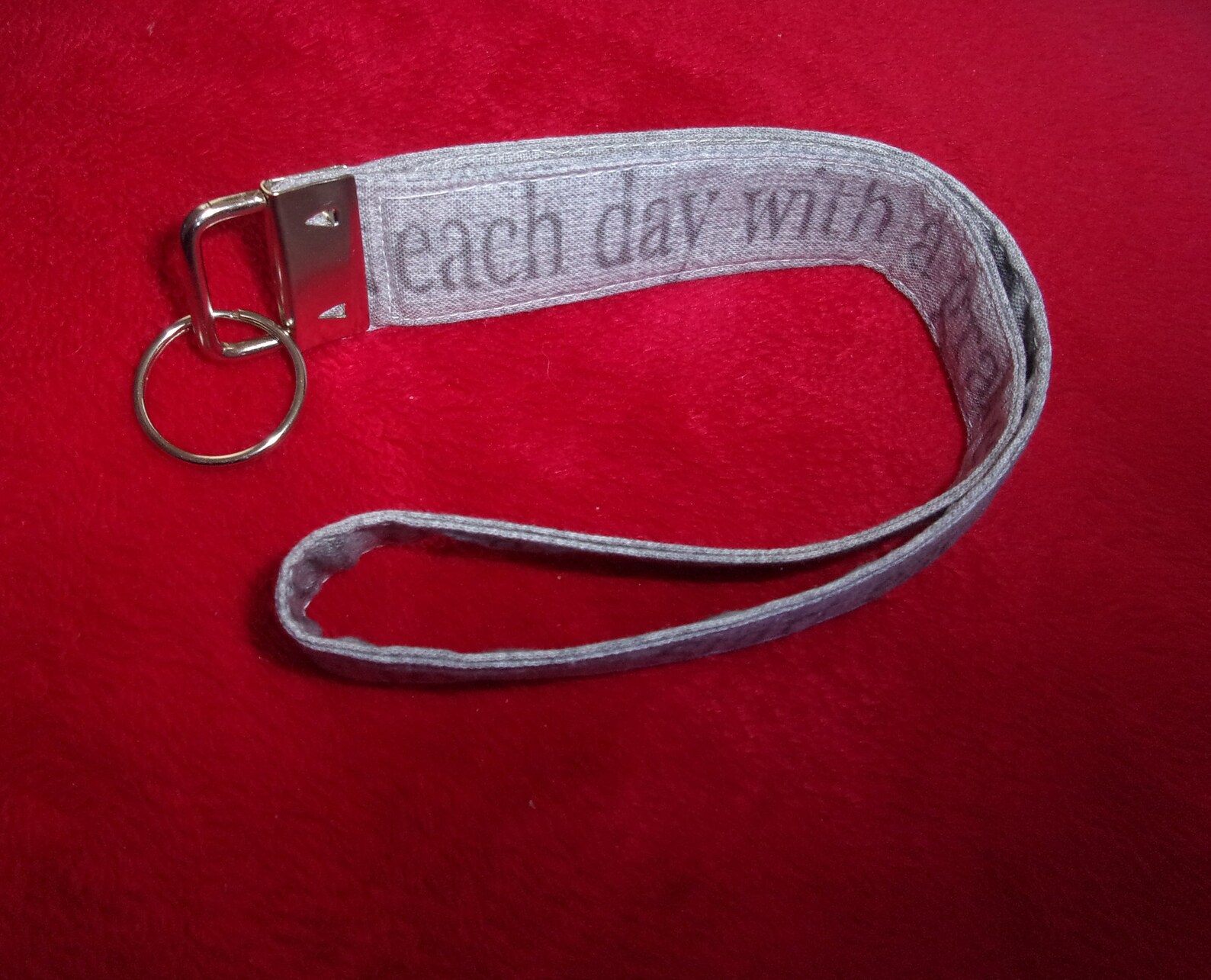 Wristlet Lanyard Extra Long Inspirational Message Words Badge | Etsy