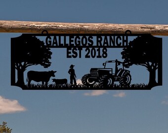 Cattle Ranch Sign - Etsy