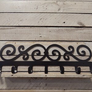 Scroll Coat Rack Towel Rack Coat Hanger Rack Metal Wall - Etsy