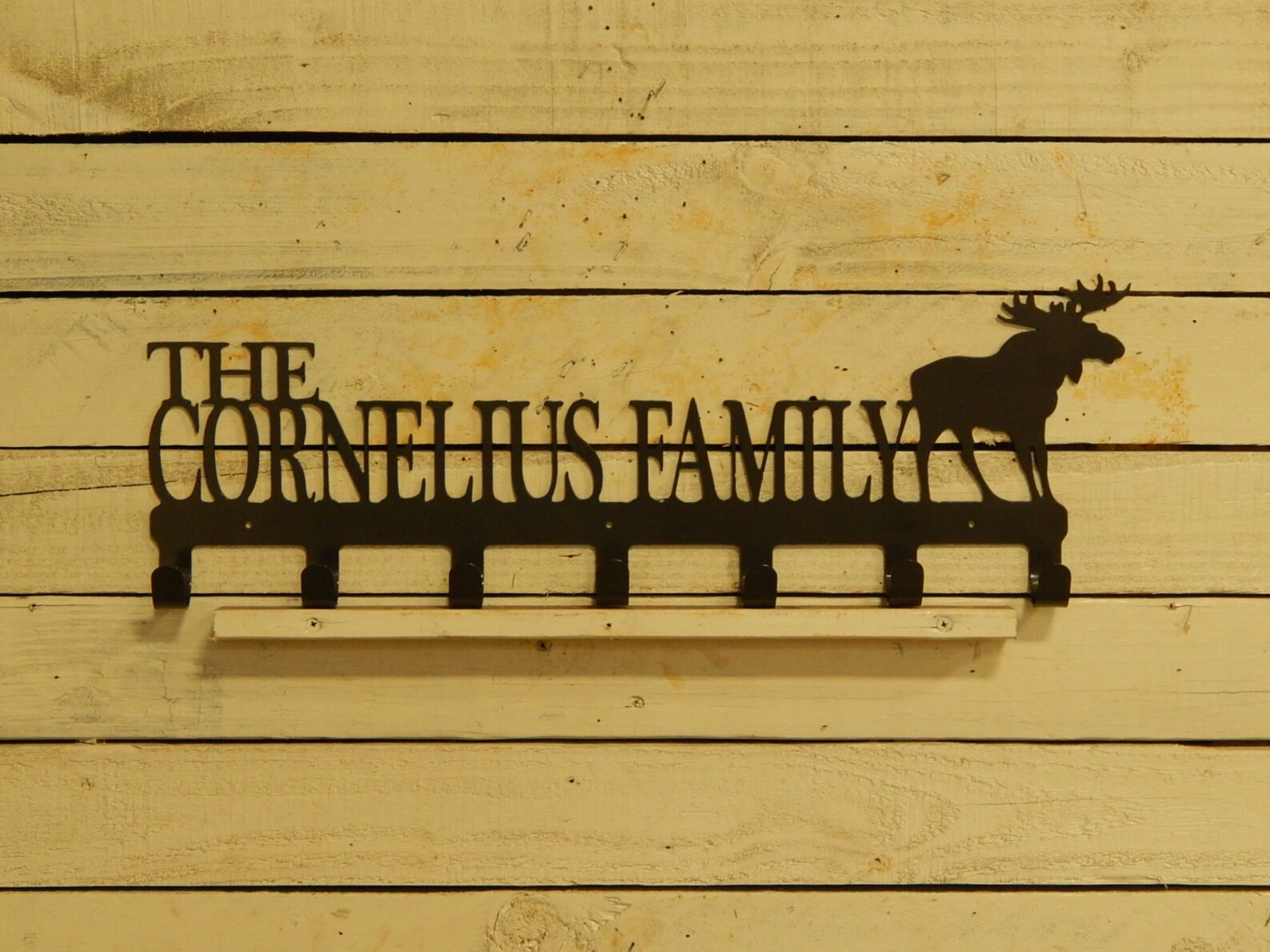 Moose Hanging Coat Rack Hunting Decor Moose Decor Wildlefe | Etsy