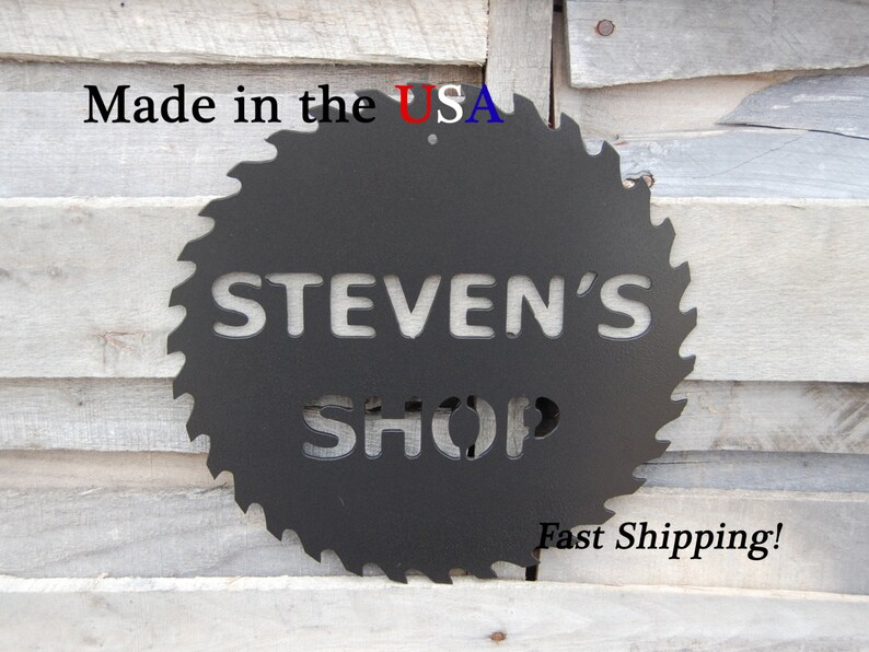 Personalized Tool Shop Sign Tool Sign Outdoor/indoor Metal - Etsy